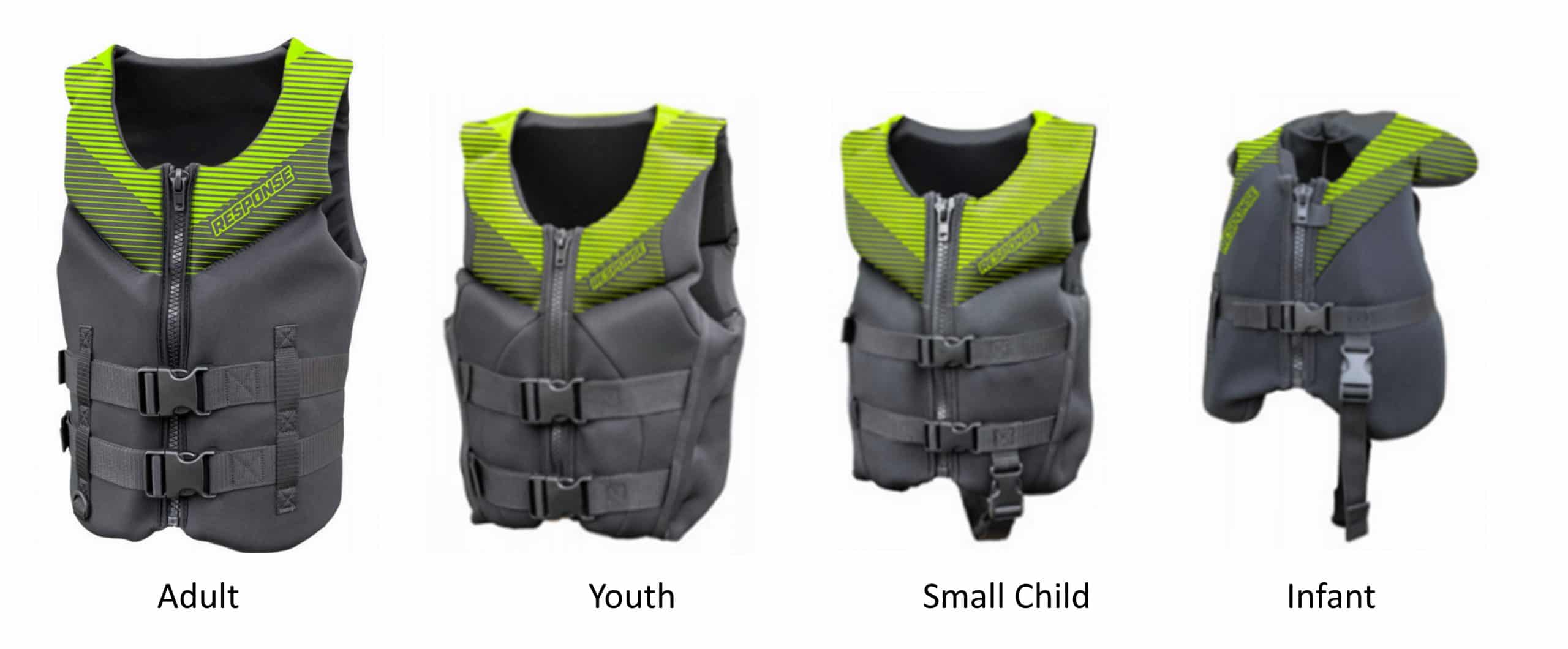 NEOPRENE JACKETS - GREEN - Life Jacket Solutions (LJS)